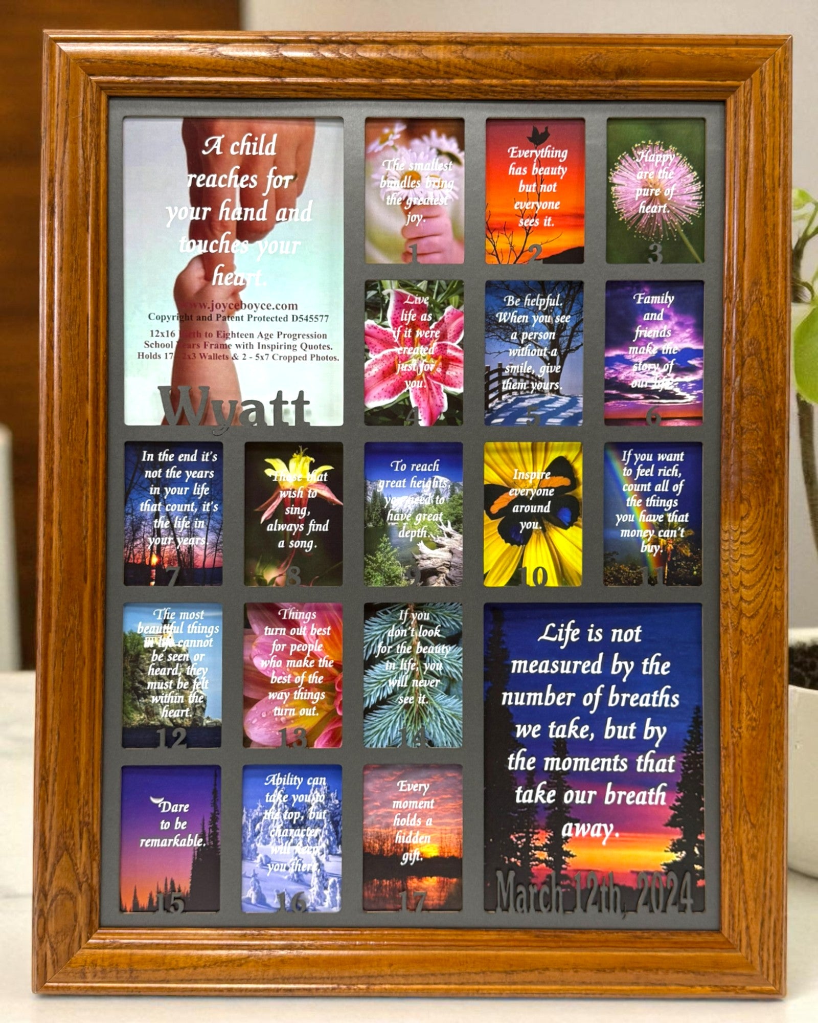 Handcrafted Personalized Picture Frames | Classy Crafts Since 1987